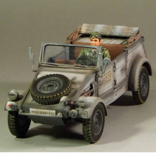 EC012 WW2 German 82 type kubelwagen winter version driver included ...