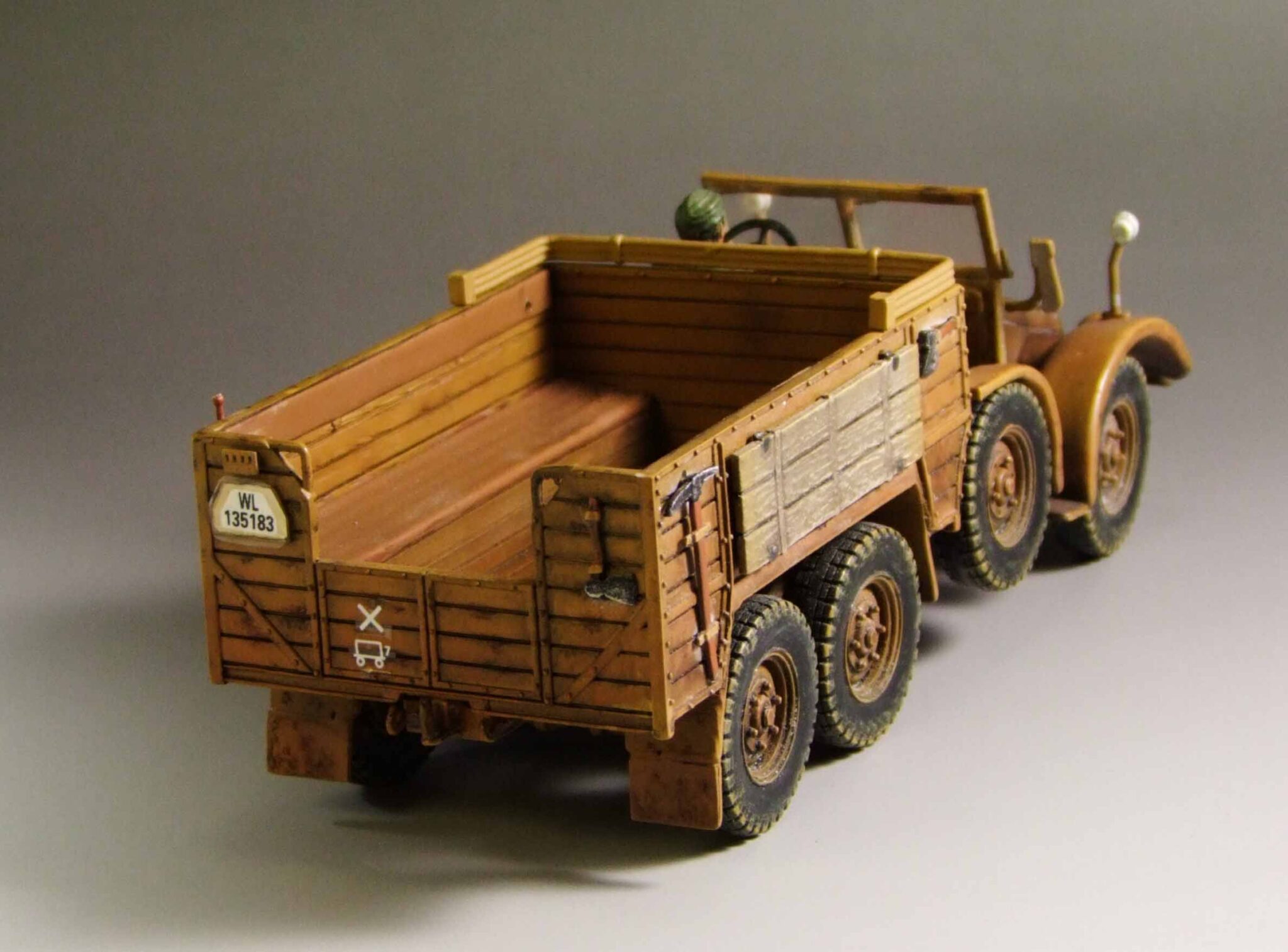 G008 WW2 German Krupp Protze truck Kfz 70 DAK version – Eagle Design
