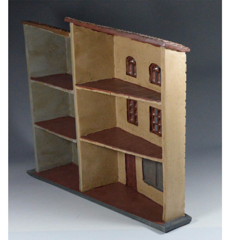 DM012 1/30-1/35 prebuilt WW2 Europe three stories building – Eagle Design