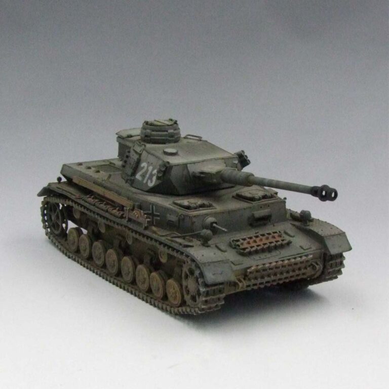 G027 WW2 German Panzer IV Ausf. G with metal tracks and wheels grey ...