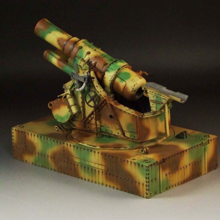 G038 WW1 and WW2 German SKoda 30,cm Howitzer camouflage version – Eagle ...