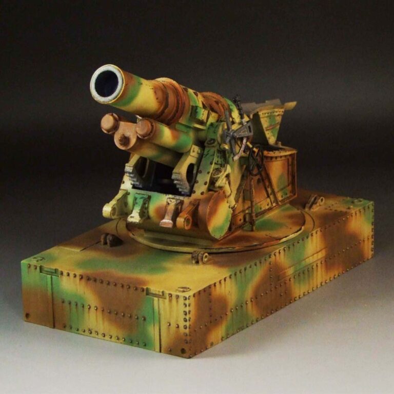 G038 WW1 and WW2 German SKoda 30,cm Howitzer camouflage version – Eagle ...