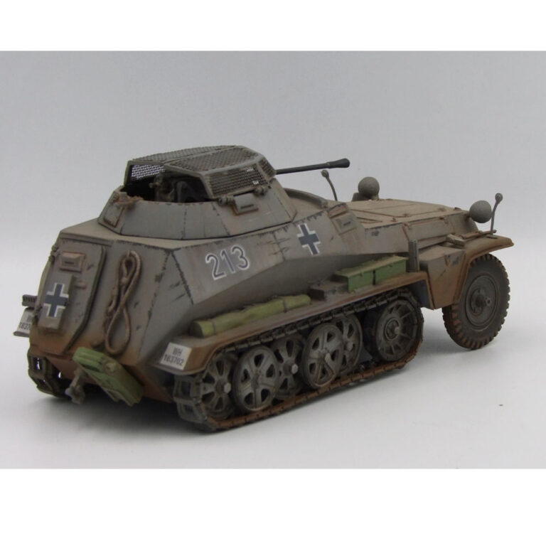 G068 WW2 German Half Track Sd Kfz 250/9 Grey version – Eagle Design