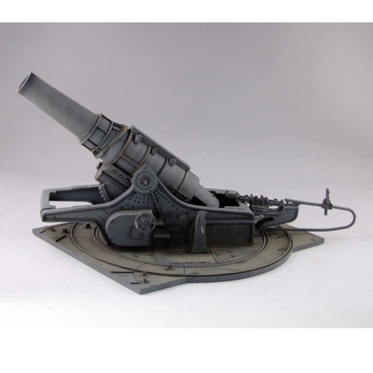 G076 WW1 and WW2 German Skoda 42cm Heavy Siege Howitzer Grey version ...