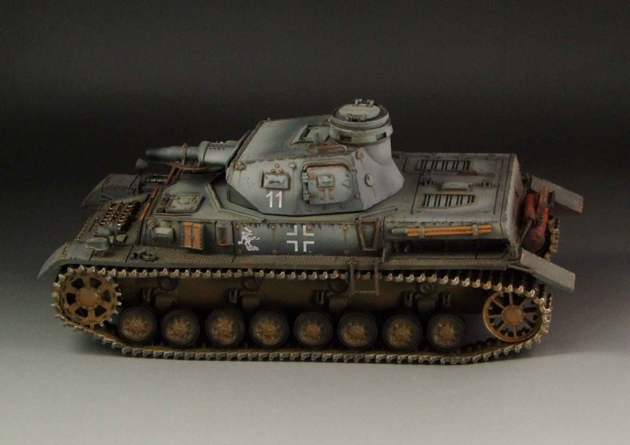 G023 1/30 scale WW2 German Panzer IV Ausf D Grey version – Eagle Design